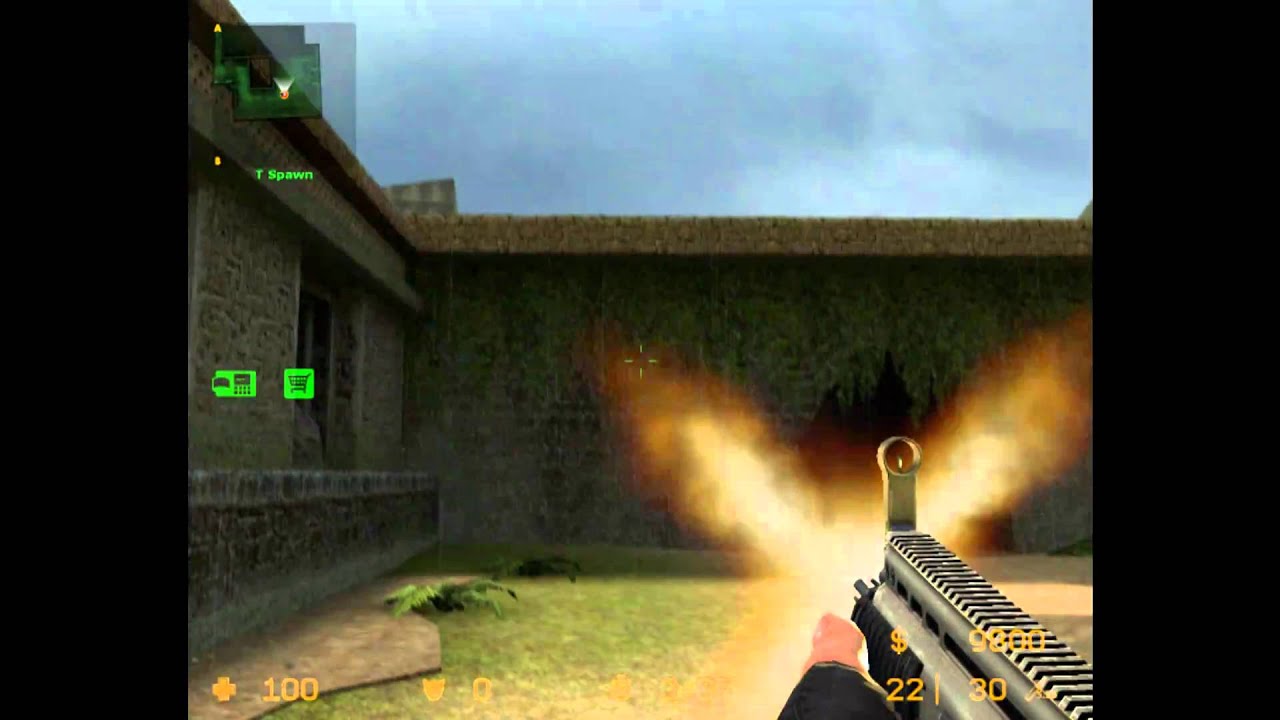 Counter-Strike Source Fallout's SCAR Skin (Sig 552)