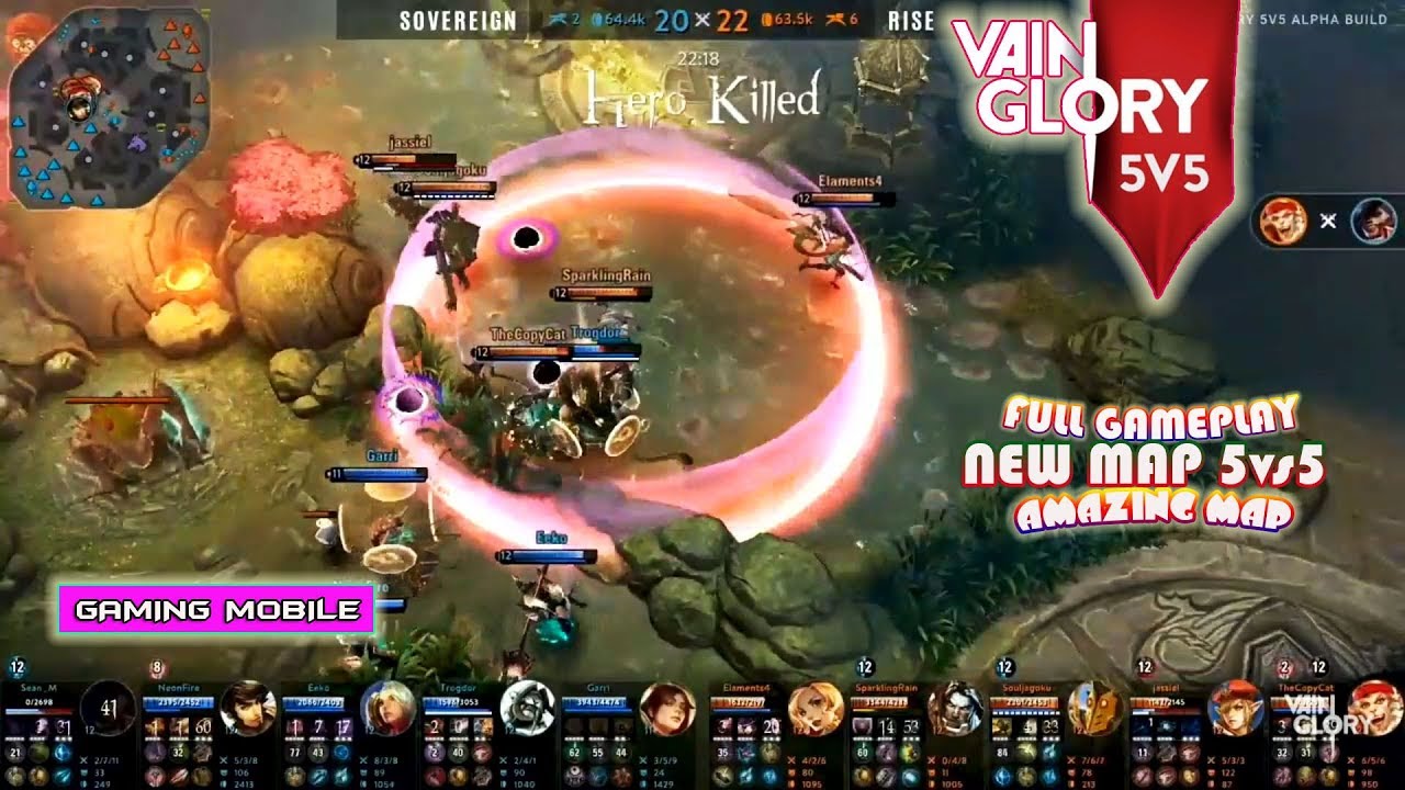 Vainglory 5V5 - New Map Full Gameplay