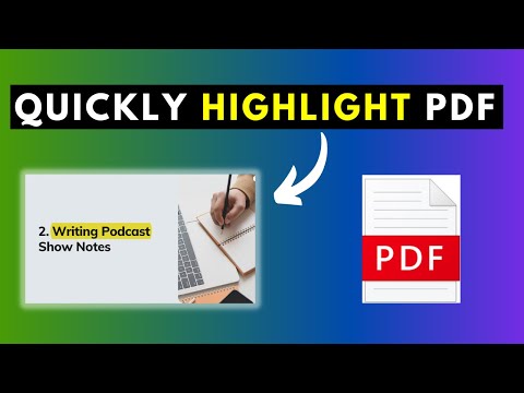 How to Quickly Highlight Text in a PDF Using Wondershare PDFelement