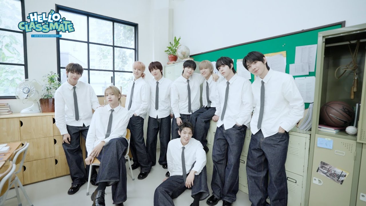 🏫AHOF (아홉) 2026 SEASON’S GREETINGS : Hello, Class Mate MOOD FILM