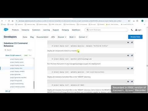 Delete an Apex class using Sf commands