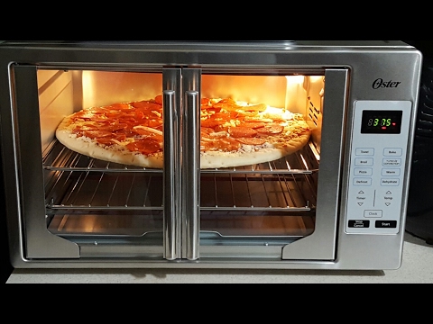 FIRST LOOK Oster XL French Door Convection Oven Pizza