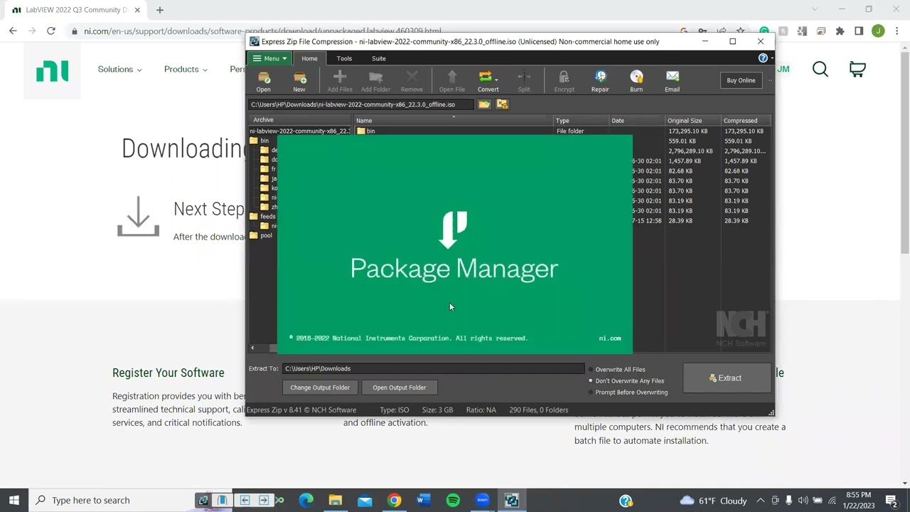 LabView Install Video