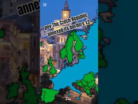 pov czech republic annexed its borders x2 ?? #history #europe #ww2 #map #world #viralvideo