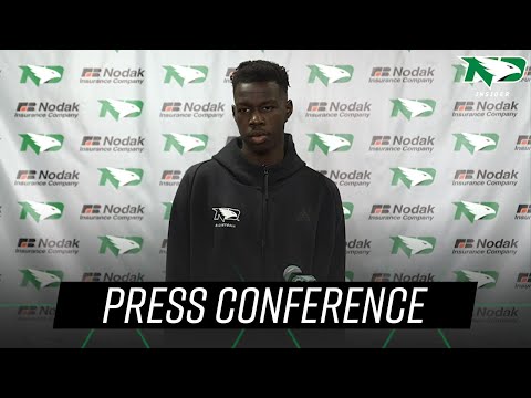UND Men's Basketball | B.J. Omot Weekly Press Conference | 3.6.24