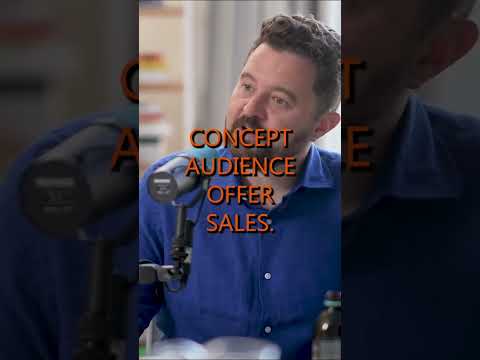 Daniel Priestley explains his CHAOS business model, the C stands for Concept.