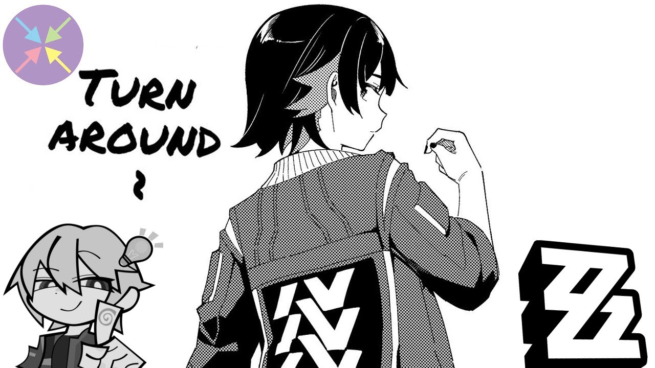 Ellen Wearing Wise's Jacket (Zenless Zone Zero Comic Dub)