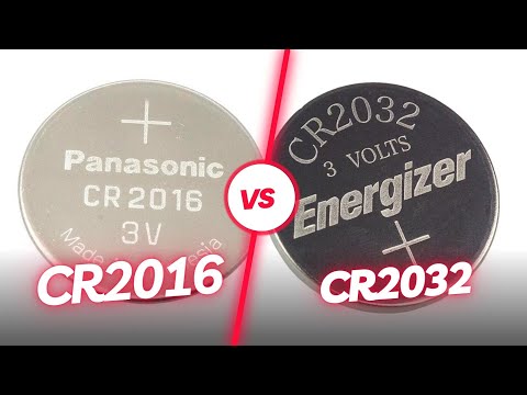 CR2016 vs CR2032: Batteries What are the Differences?