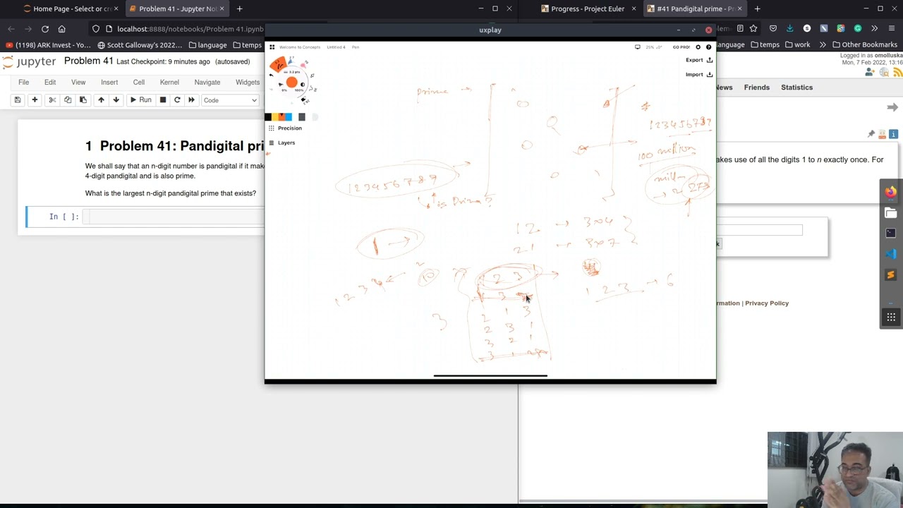 Solving Project Euler Problems in Python - Part 22 (Problem 41)