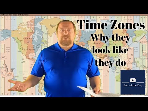 Time Zones Why they look like they do