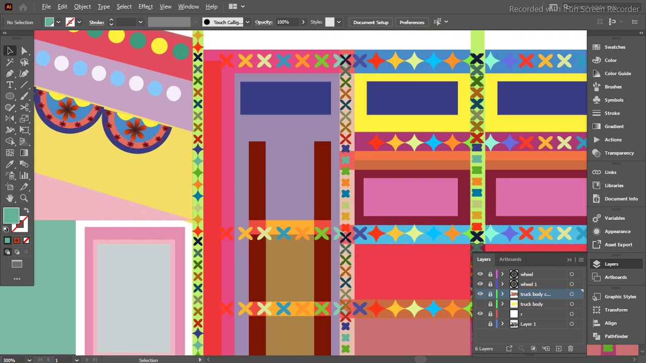 truck vector illustration Design  Adobe illustrator tutorials #graphicstechs