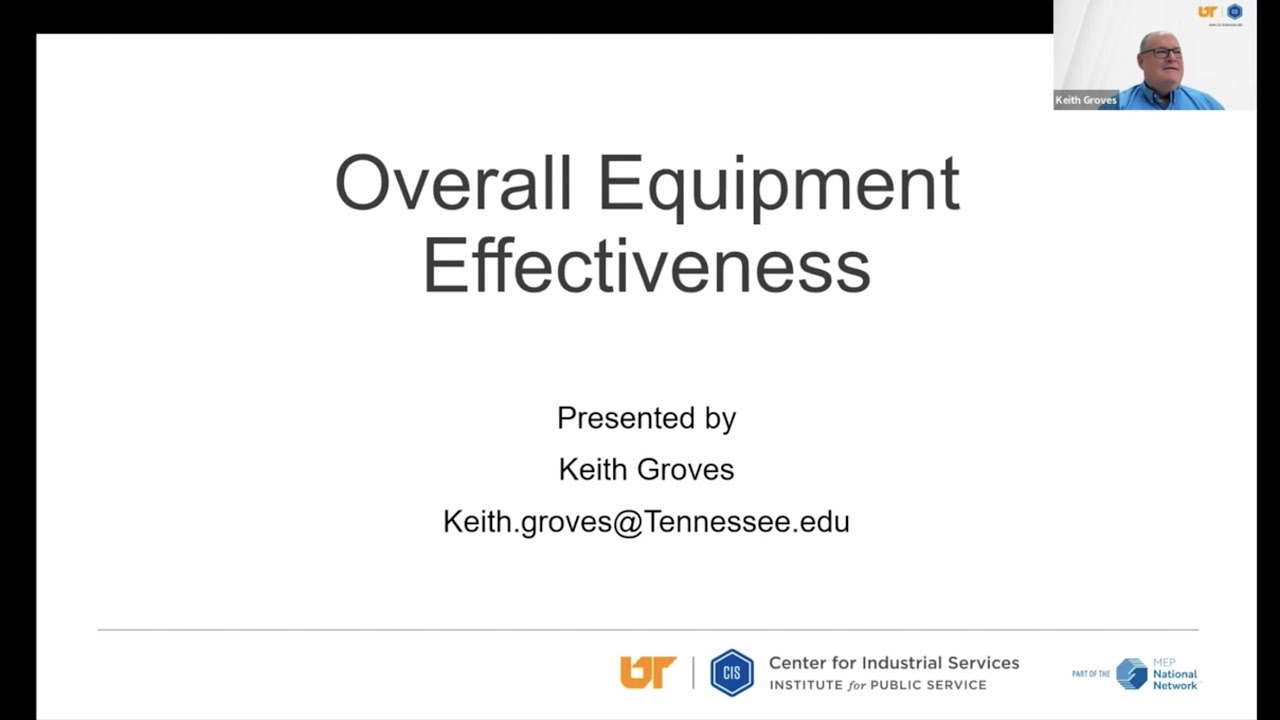 Overall Equipment Effectiveness - OEE