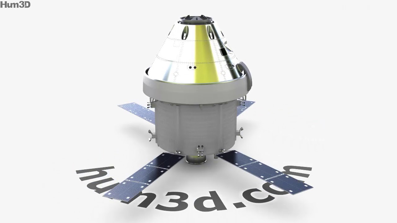 Orion spacecraft 3D model by 3DModels.org
