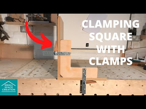 Clamping Squares With Clamps