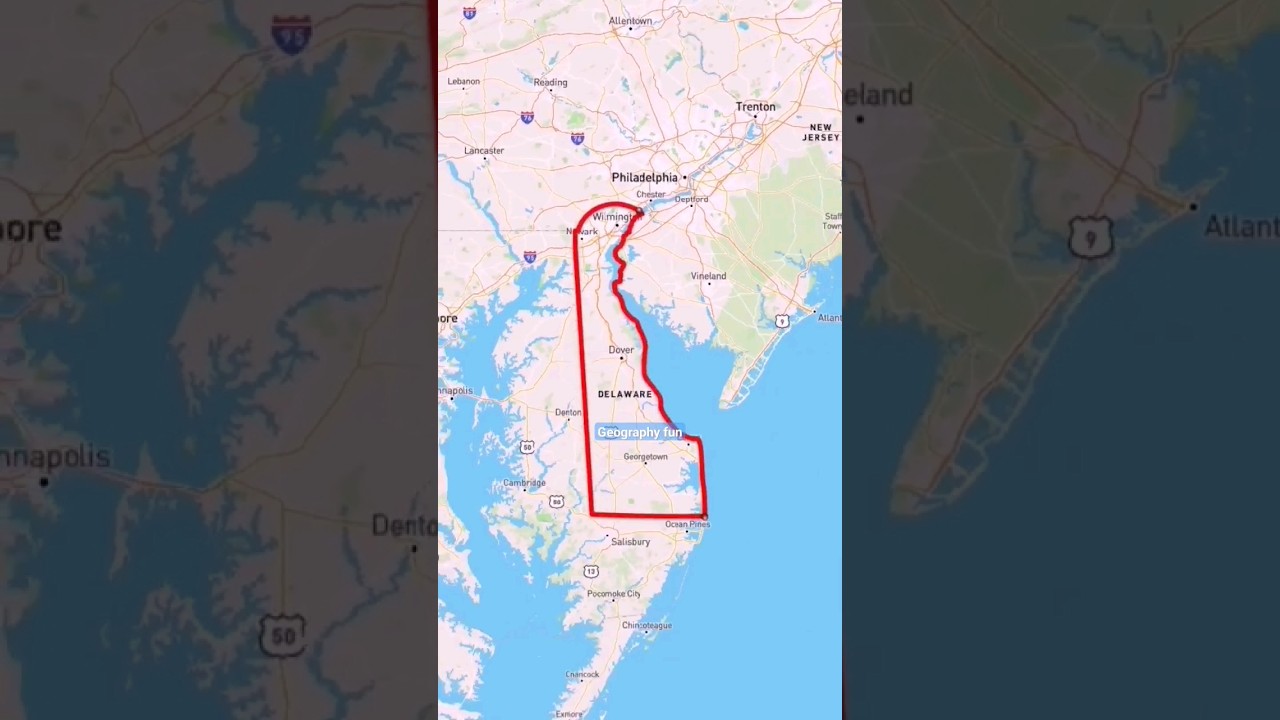 Delaware map animation |Delaware map | Delaware