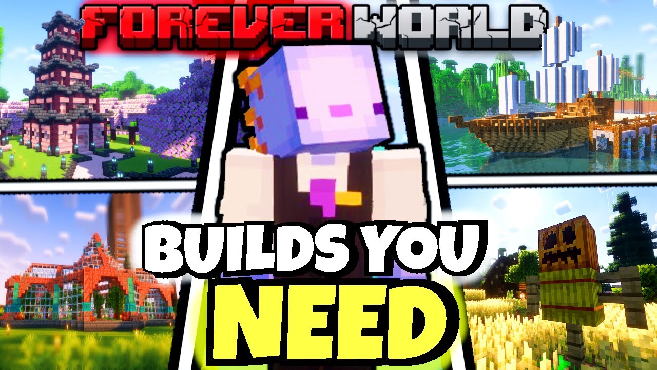 Builds You NEED In Your Minecraft FOREVER WORLD