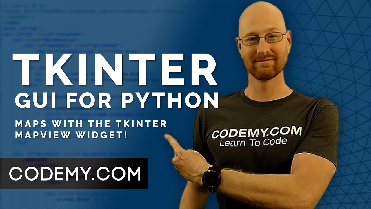 How To Add Maps To Your Tkinter App - Python Tkinter GUI Tutorial 217