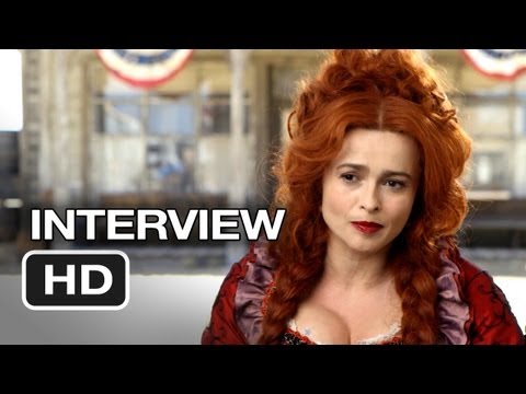 The Lone Ranger Interview - Helena Bonham Carter (2013) - Johnny Depp, Armie Hammer Western HD