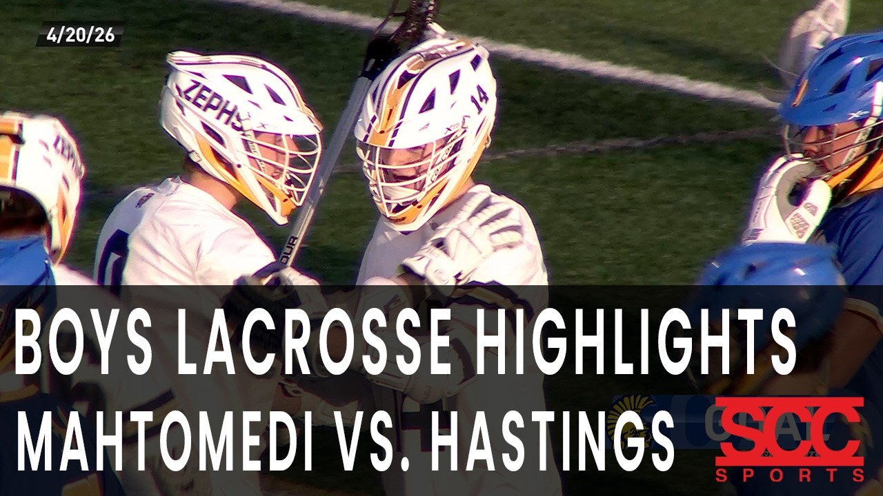 Highlights - HS Boys Lax Mahtomedi vs. Hastings - April 20, 2026
