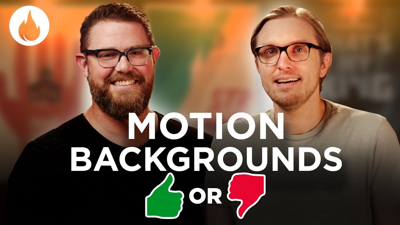 Motion Backgrounds in Worship