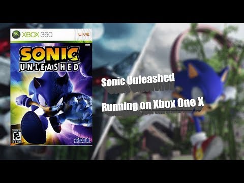 Testing Sonic Unleashed (Xbox 360) on Xbox One X