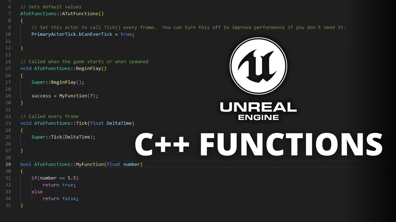 How to Make Functions Using C++ in Unreal Engine 5