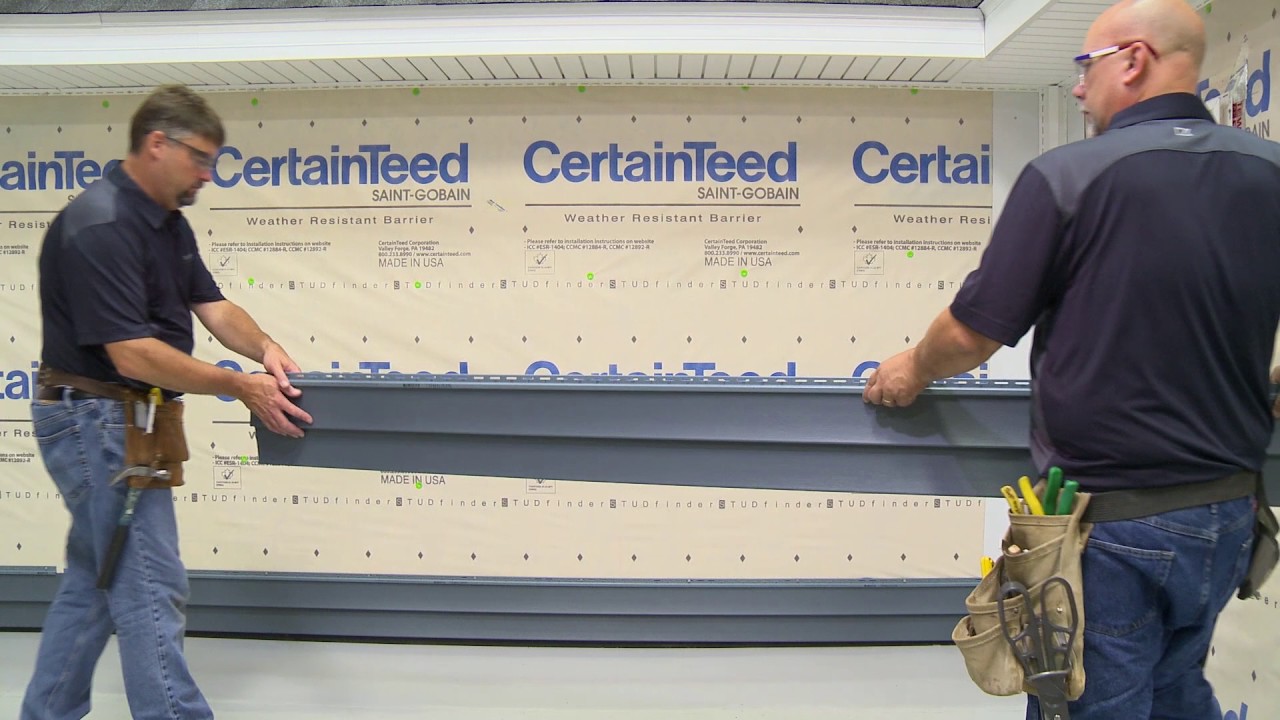 CertainTeed Horizontal Siding Installation