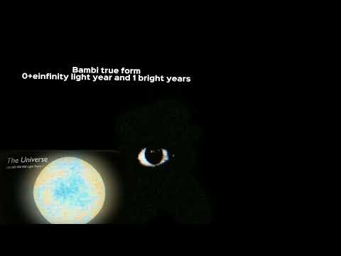 something is bigger than the universe (and little scary)