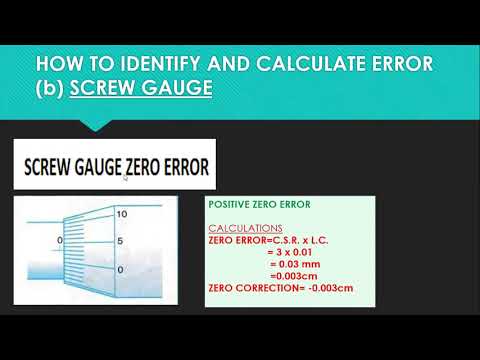 Zero Error