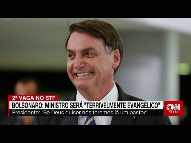 Bolsonaro quer pastor evangélico no STF e sugere começar sessões com ...