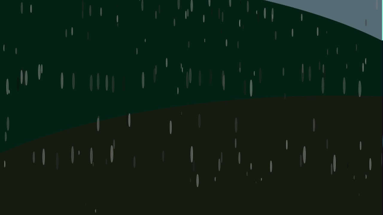 Rain coded in Processing
