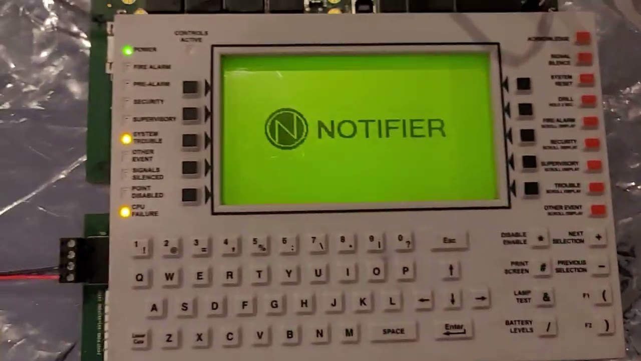 I got a Notifier NCA 2