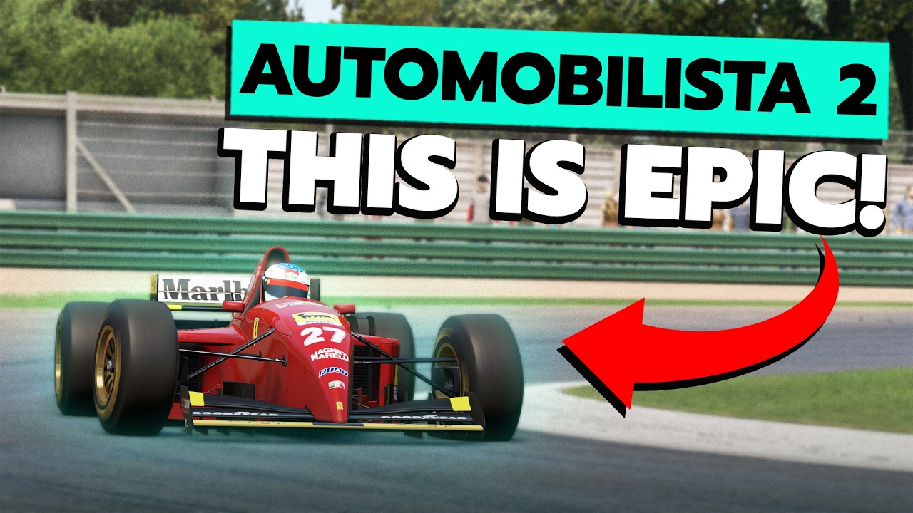 The MAGIC of MID 90s Formula 1 in Sim Racing