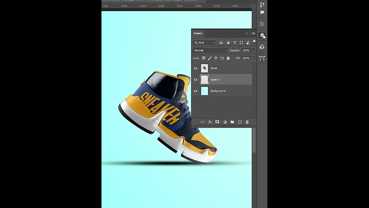 How to make Realistic shadow in photoshop #shorts #subscribe #photoshop