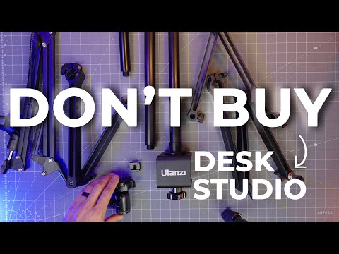 DON'T BUY THIS! - Ulanzi Studio Desk Setup