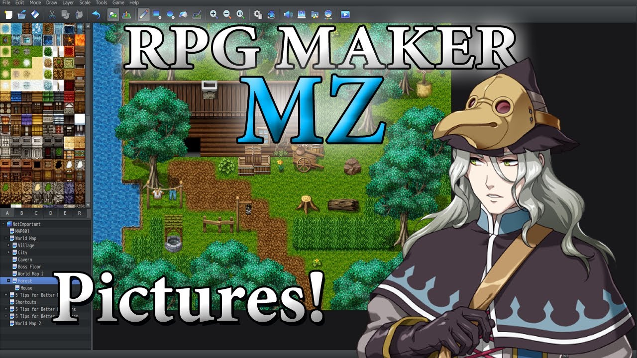 RPG Maker MZ Tutorial #27 - Pictures!