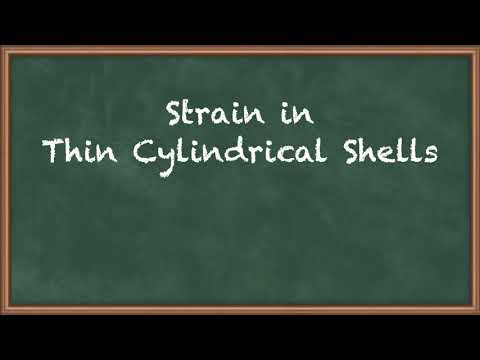 Understanding Strain In Thin Cylindrical Shells: GATE Strength Of ...