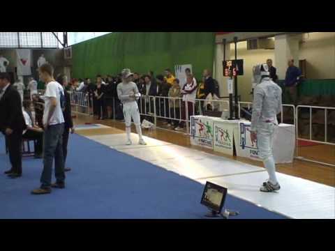 Fencing Matches: James Williams (USA Olympian) Vs. Aldo Montano ...