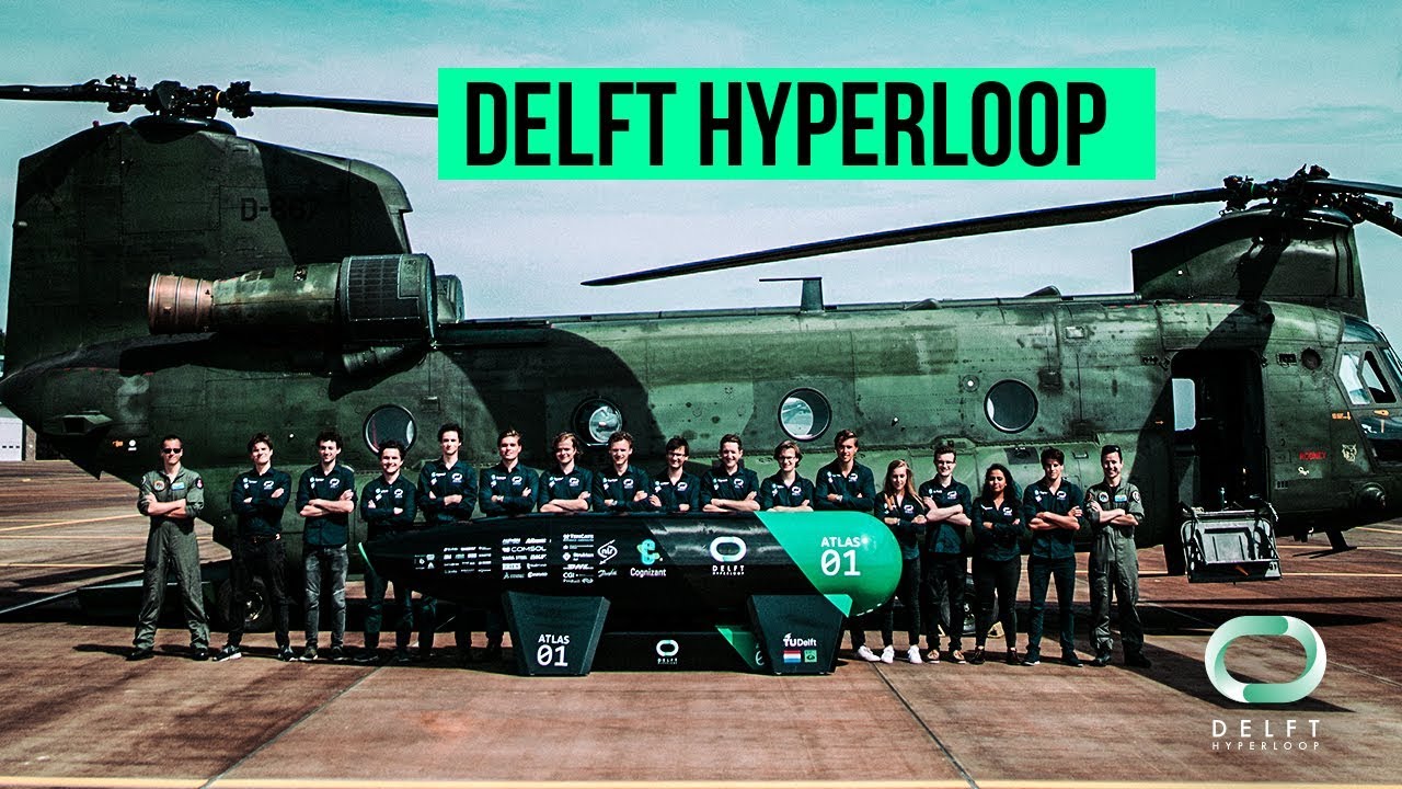 Delft Hyperloop - Pod Reveal