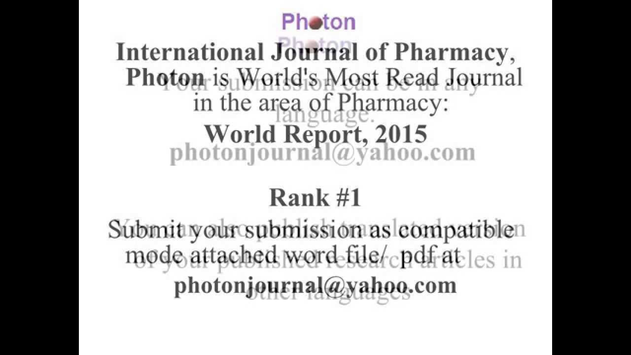 Indian Journal of Pharmaceutical Sciences
