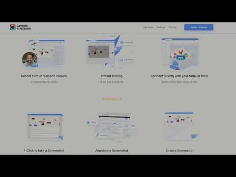 How to drag to select an area to record using the Awesome Screenshot browser extension