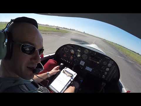 DIAMOND KATANA DA20-A1 FIRST SOLO CZBB BOUNDARY BAY BC CANADA