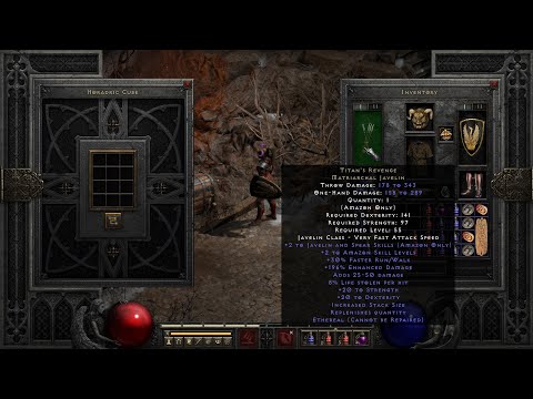 Titans Revenge Javelin rolling - General Discussion - Diablo 2 ...