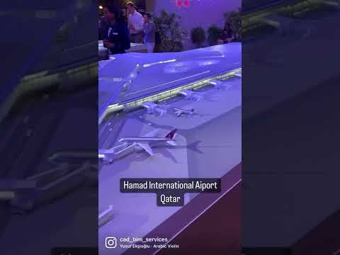 Hamad International Aiport ✈️Engineering Drawing’s & BIM Service’s. #cad #revit #bim #architecture