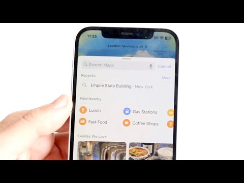 How To Delete Search History On Apple Maps! (2023)