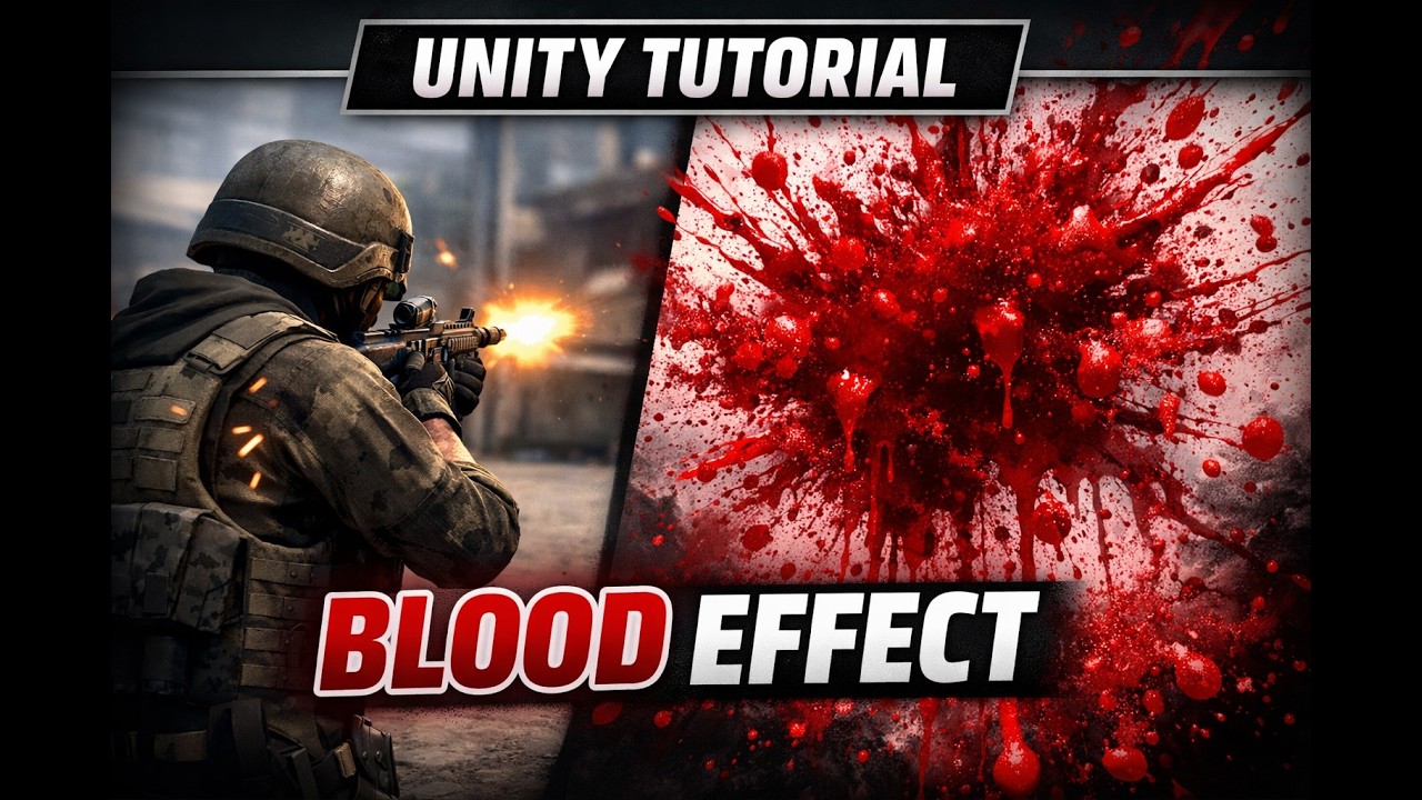 Unity Screen Damage Effect – Blood Splatter System