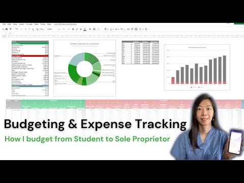 Budgeting & Expense Tracking from Student to Sole Proprietor (Free Excel/Google Sheets Download)
