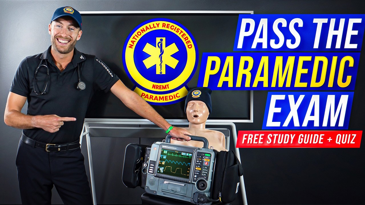 Pass The NREMT Paramedic Exam in One Video | Free Study Guide & Quiz