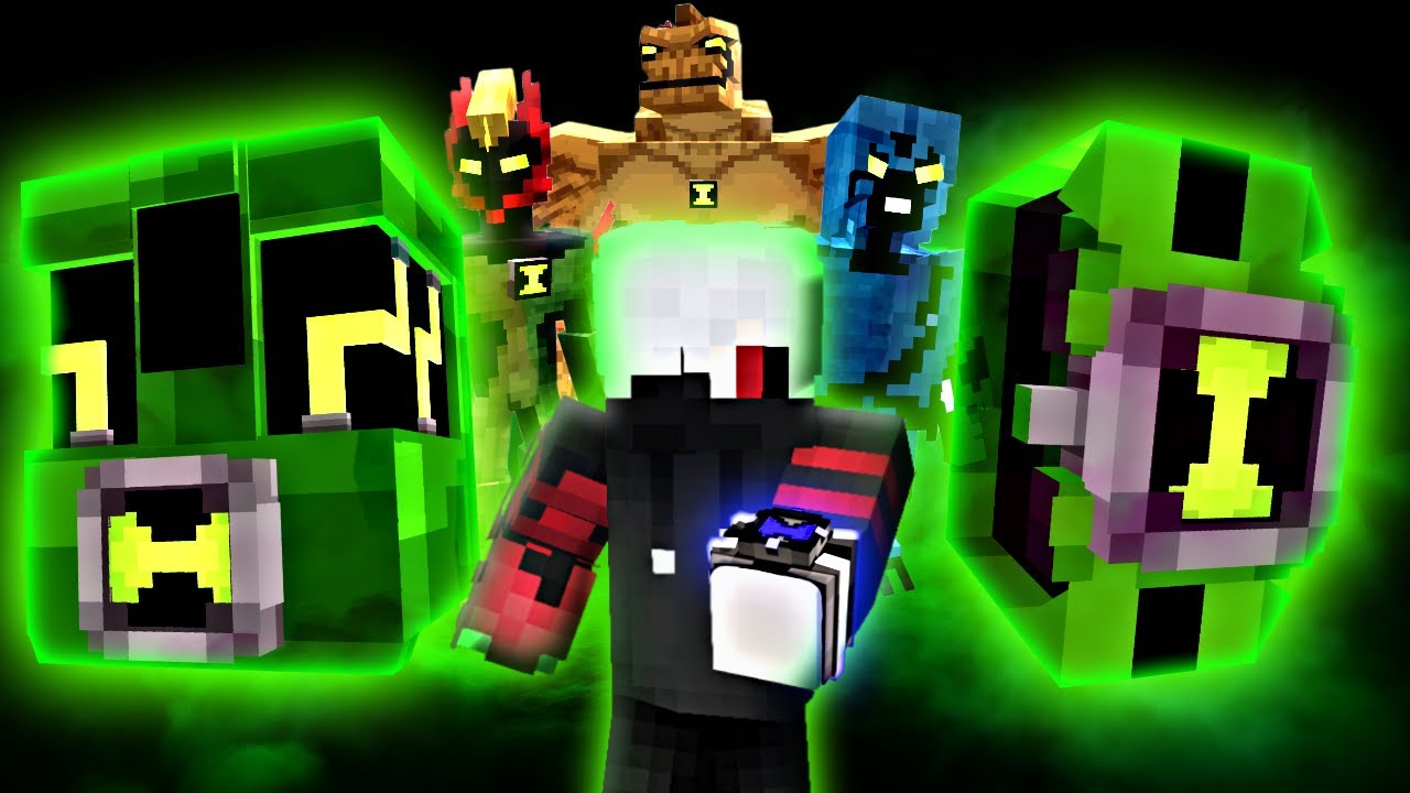 ULTIMATRIX, RECALIBRATED OMNITRIX AND MORE?! - Minecraft Alien Evolution Addon