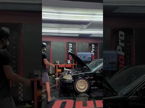 250whp B20 vtec Civic 9000rpm dyno pull #bseriesonly #b20 #vtec #honda